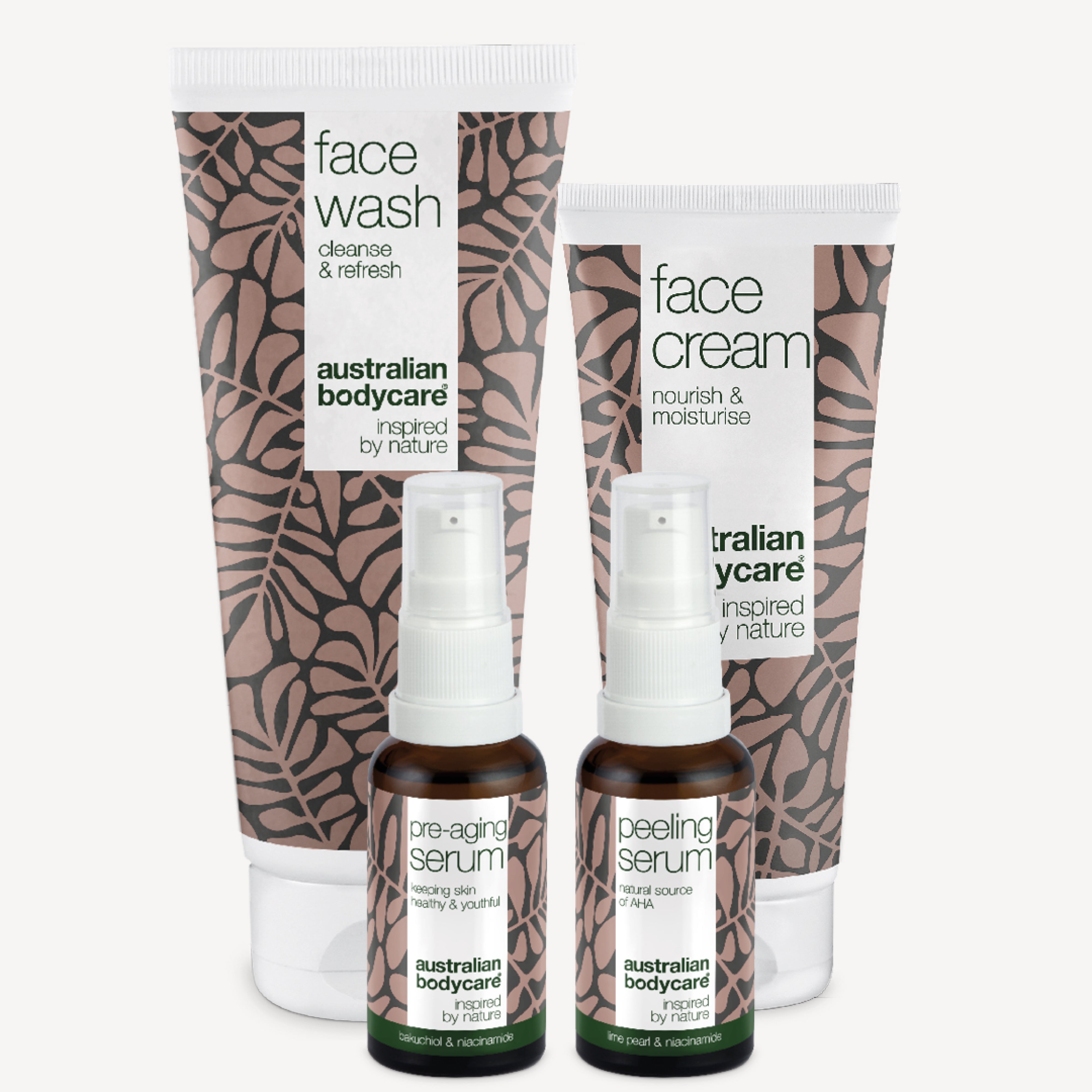 4er Paket zur Vorbeugung von Falten - Anti-Age Produkte für jüngere Haut